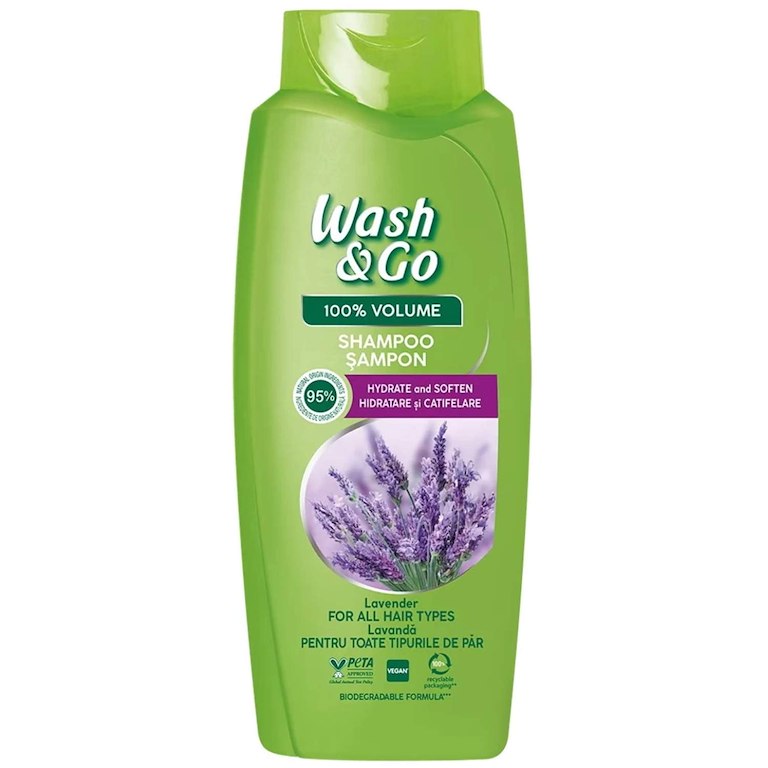 W&G šampon lavanda 675ml w&g