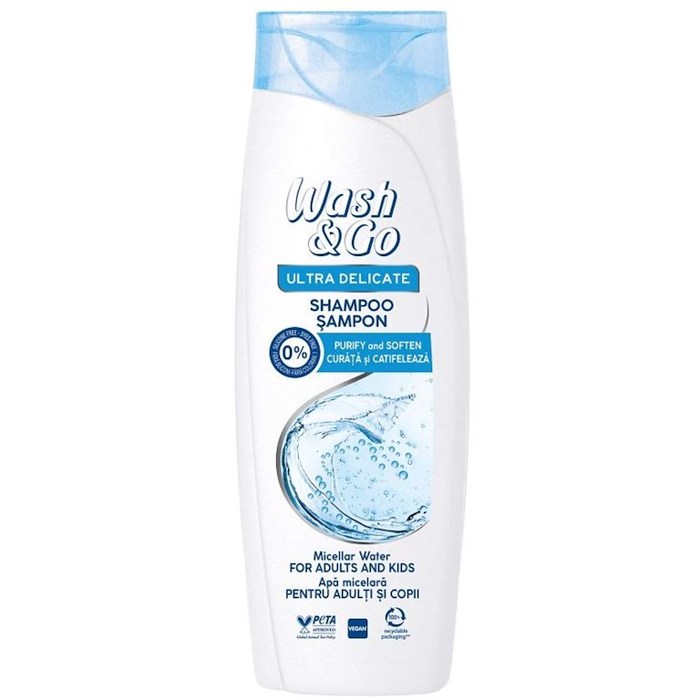 W&G šampon micelarna voda 360ml w&g