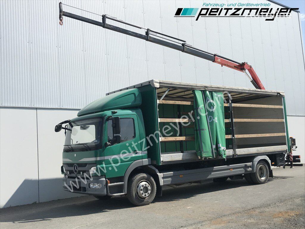 Mercedes-Benz Atego 1224 L Pritsche m. Heckkran Funk 4 x hydraulisch kamion s ceradom