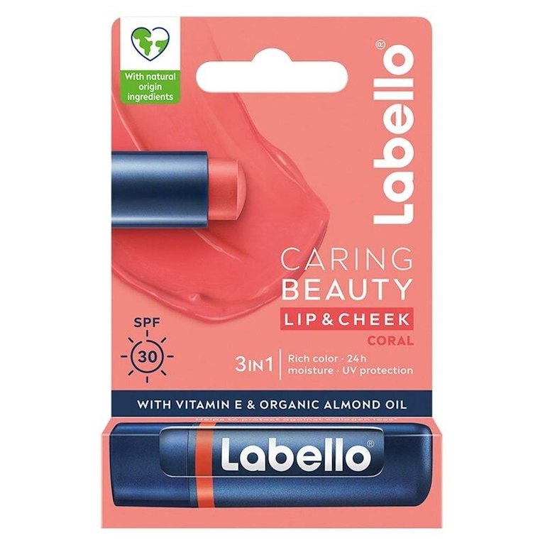 Labello caring beauty coral 4.8g labello