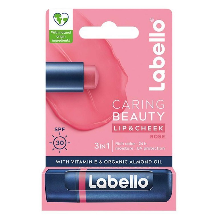 Labello caring beauty rose 4.8g labello