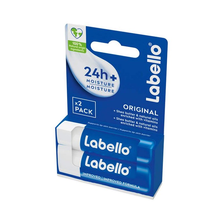 Labello original duo pack 2x4.8g labello