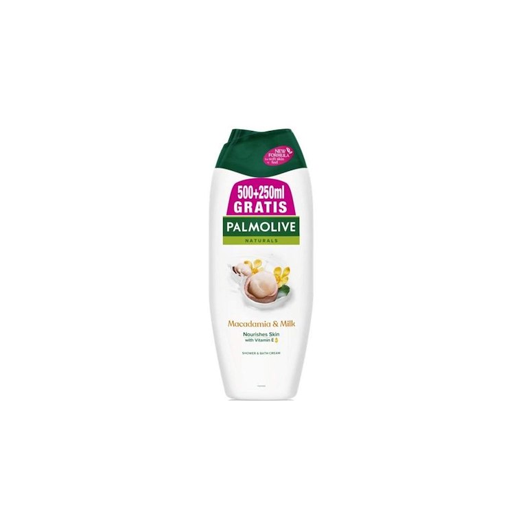 Pena za kupanje macadamia 500ml+250ml gratis palmolive