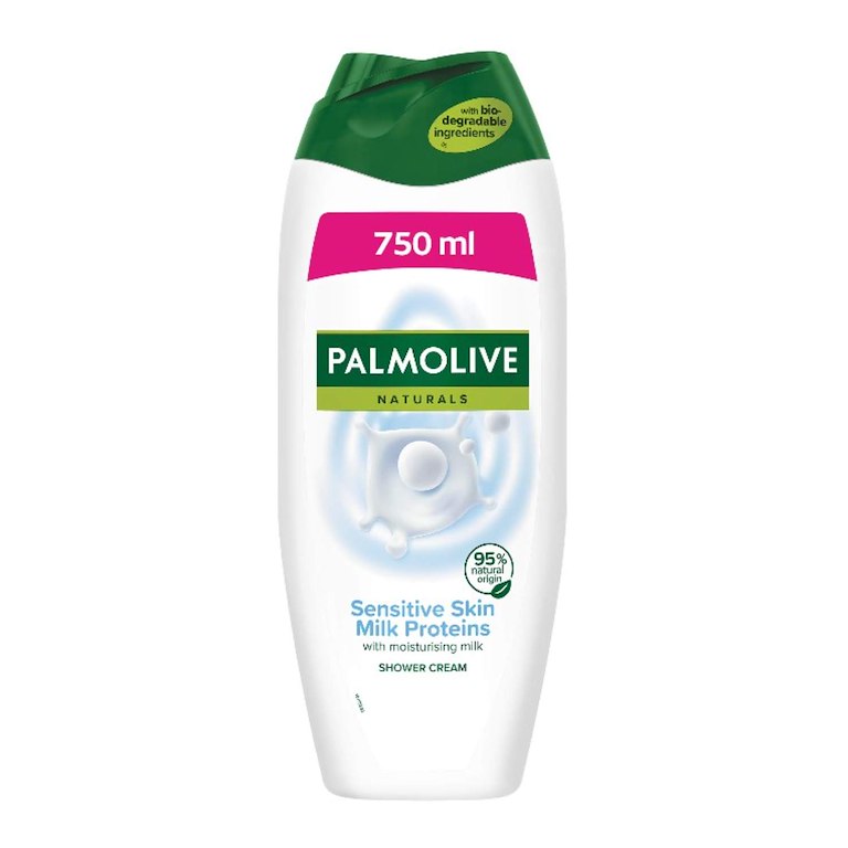 Pena za kupanje milk&protein 500ml+250ml gratis palmolive