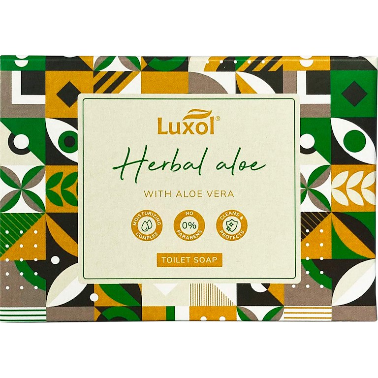 Luxol sapun herbal aloe 100g luxol