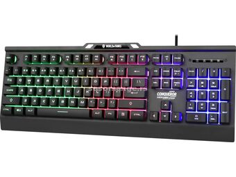 YENKEE Tastatura YKB WT200US CONQUEROR membranska/ pozadinsko osvetljenje