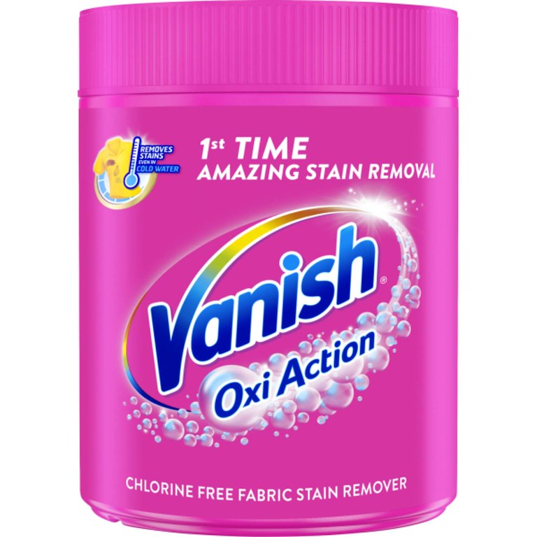 Vanish oxi action prašak pink 470g vanish