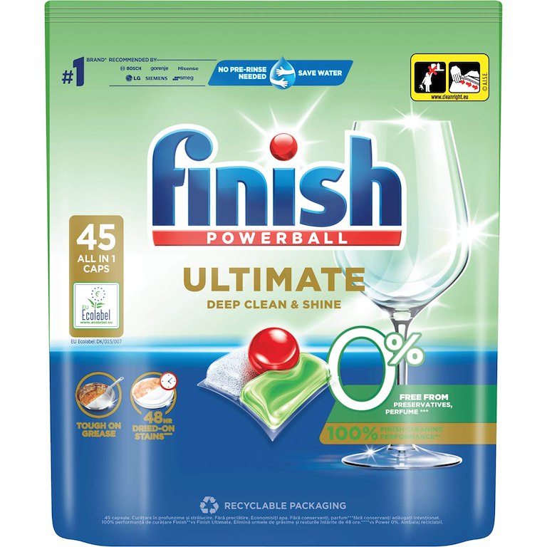 Finish tabl ultimate 0% 45/1 finish