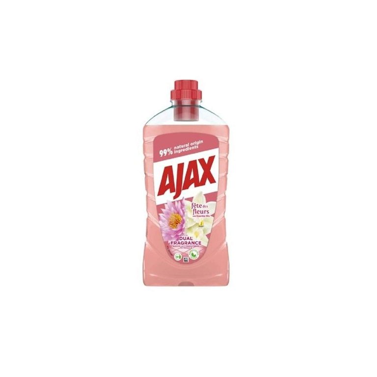 Ajax sred apc fdf dual fragrance water lily vanilla 1l ajax