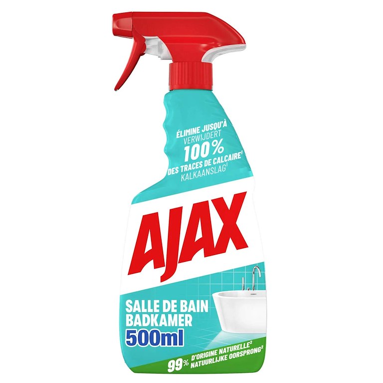 Ajax sred power mousse bathroom 500ml ajax