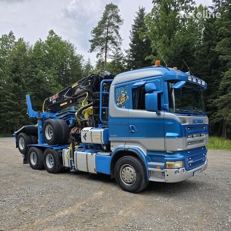 Scania R620 kamion za prevoz drva