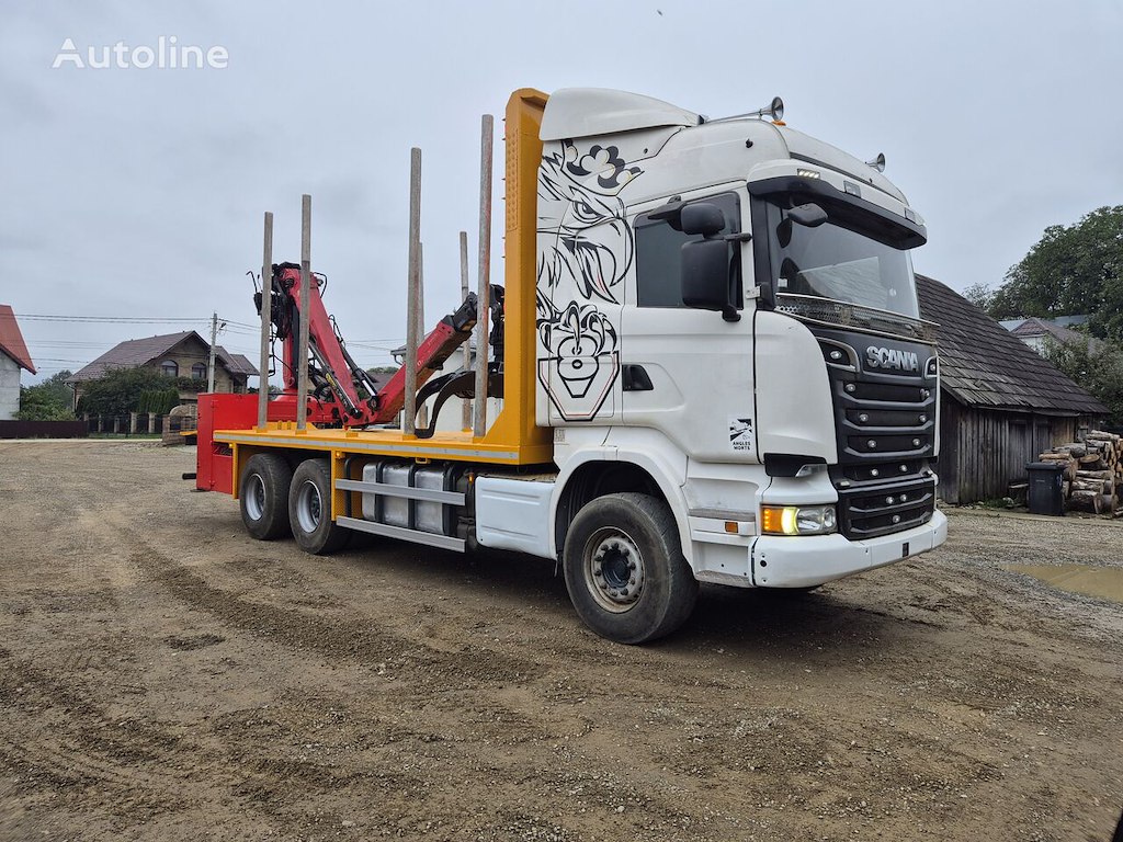 Scania R730 kamion za prevoz drva