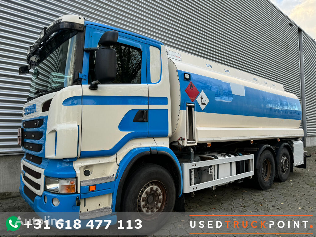 Scania R 380 / 6X2 / Manual / Euro 5 / 19.000 Liter / Belgium Truck autocisterna