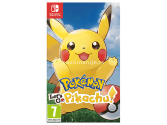 SWITCH Pokemon Lets Go Pikachu