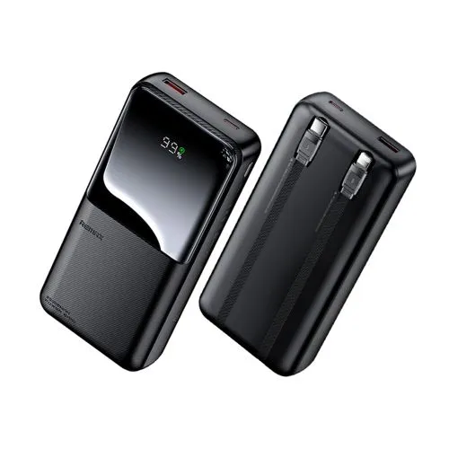 Power Bank prenosiva baterija Remax Cynlle 20W PD+22.5W QC 20000mAh RPP-680 crni (MS)