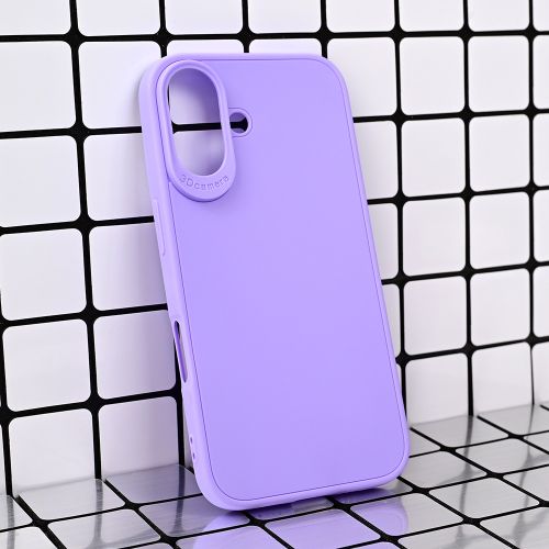 Futrola - maska 3D Camera za iPhone 16 6.1 ljubicasta