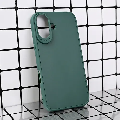 Futrola - maska 3D Camera za iPhone 16 6.1 tamno zelena