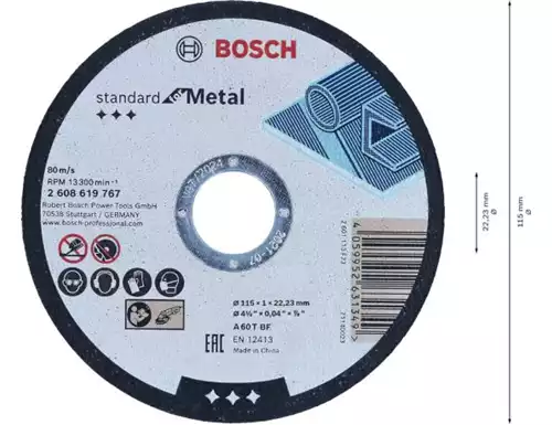 BOSCH Rezna ploca 115mm bosch ( u kofi)