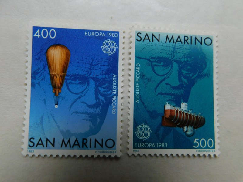 SAN MARINO EUROPA 1983 KOMPLET ČISTA SERIJA