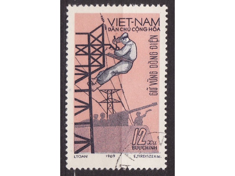 Viet Nam - elektrifikacija 1969.