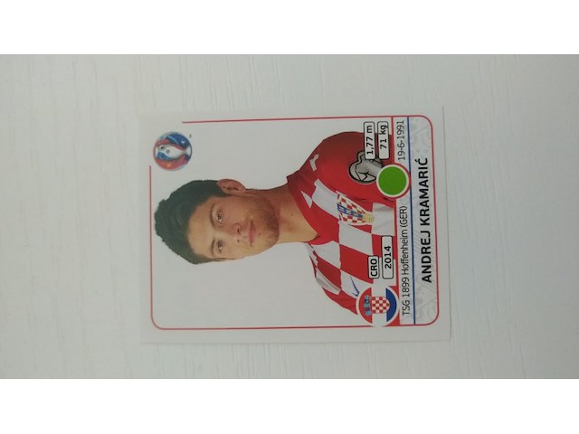 Panini EURO 2016 sličica broj 454