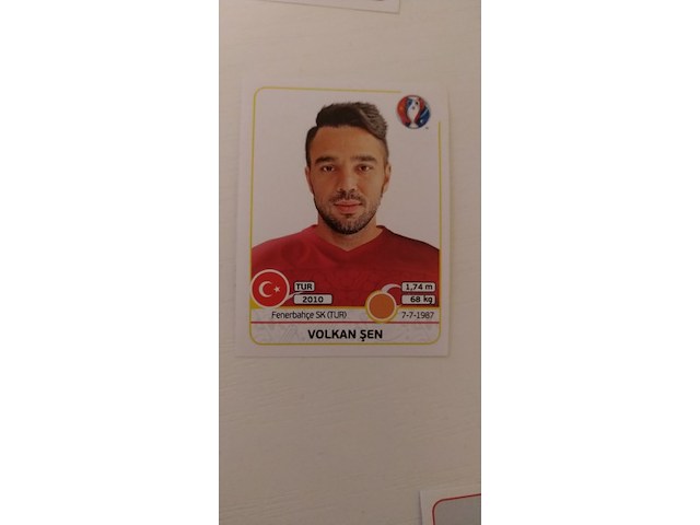 Panini EURO 2016 sličica broj 418