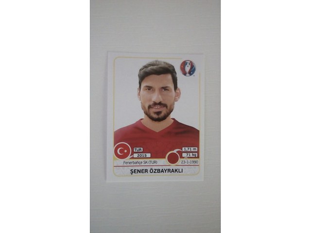 Panini EURO 2016 sličica broj 410