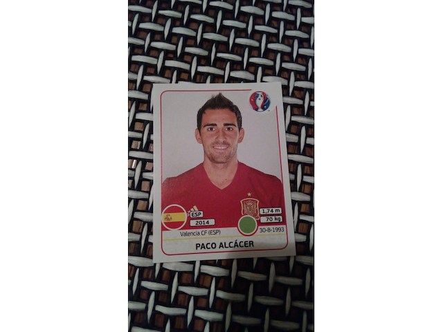 Panini EURO 2016 sličica broj 372