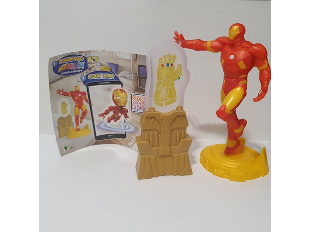 Kinder Maxi Marvel Avengers Iron Man 2024 VTE14