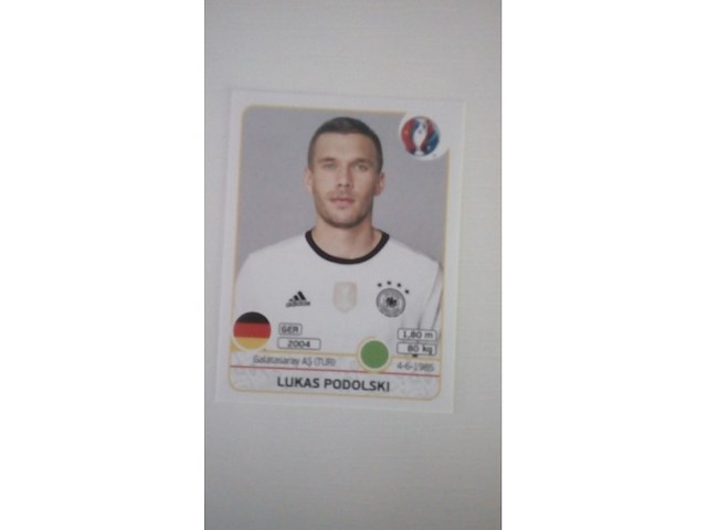 Panini EURO 2016 sličica broj 258