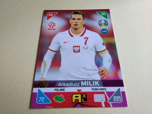 EURO 2020 Kick Off AXL - Base cards Br. 143