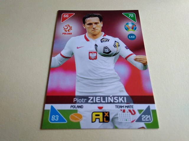 EURO 2020 Kick Off AXL - Base cards Br. 142