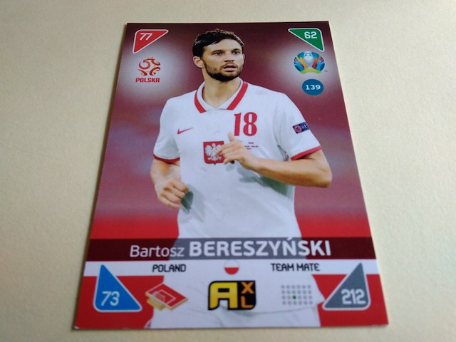 EURO 2020 Kick Off AXL - Base cards Br. 139