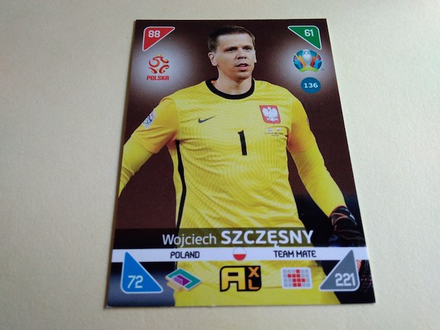 EURO 2020 Kick Off AXL - Base cards Br. 136