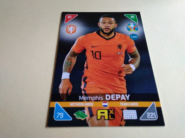 EURO 2020 Kick Off AXL - Base cards Br. 134