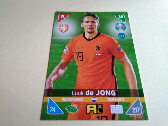 EURO 2020 Kick Off AXL - Base cards Br. 133