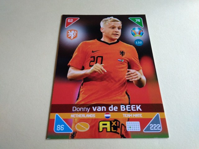 EURO 2020 Kick Off AXL - Base cards Br. 132