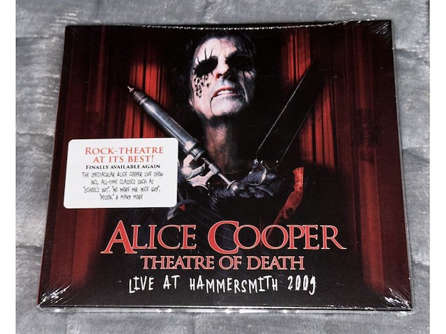 Alice Cooper – Theatre Of Death - Live... (CD), NOVO !!