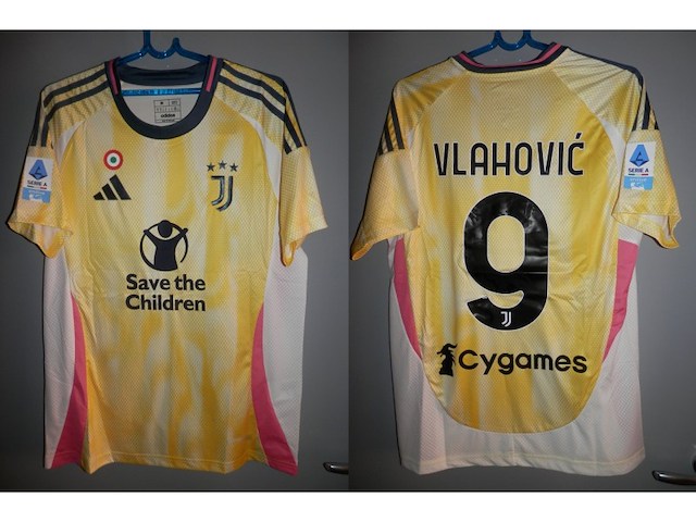 Juventus dres 2024-25 Dušan Vlahović 9 (Gostujući dres)