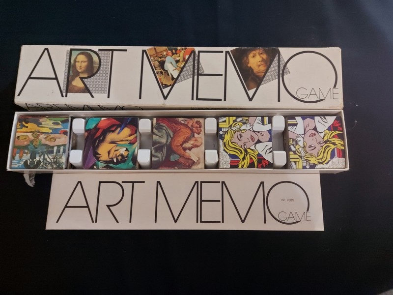 Art memo game