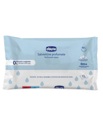 Chicco vlazne maramice za bebe 0m+ 72 kom