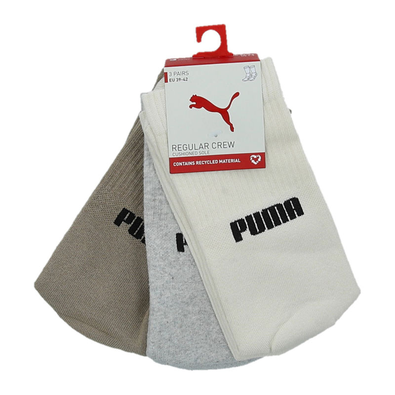 MUŠKE ČARAPE PUMA UNISEX NEW GENERATION CUSHIONED CREW 3P