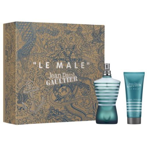 J.P.G. Set Le Male M 75ml edt + 75ml SG