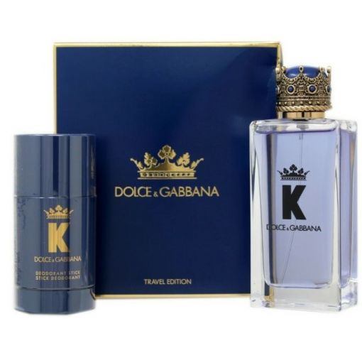 D.G. Set K by Dolce Gabbana M edt 100ml + 75ml Stick