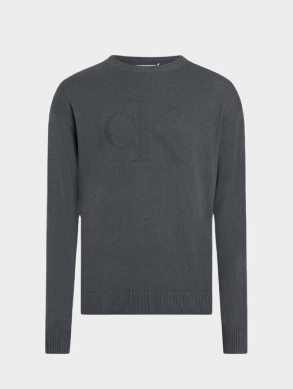 CALVIN KLEIN MUŠKI DZEMPER SIVI CKJ30J326453 BAN