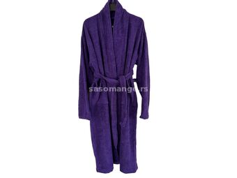 Bade Mantil Frotir Purple XL Dug rukav