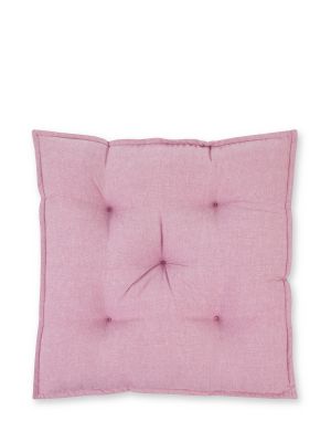 PAMUČNI PUNJENI JASTUK PROŠTEPAN ŠIRINA 50CM DEBLJINA 5CM ROZE BOJA