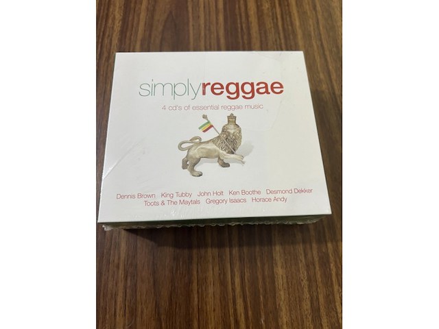 Simplyreggae 4 cd`s of essential reggae music