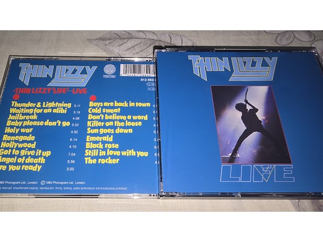 Thin Lizzy - Life / Live 2CDa , ORIGINAL