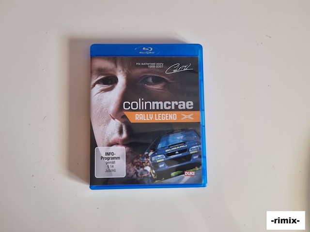 Blu ray - Colin Mcrae : rally legend